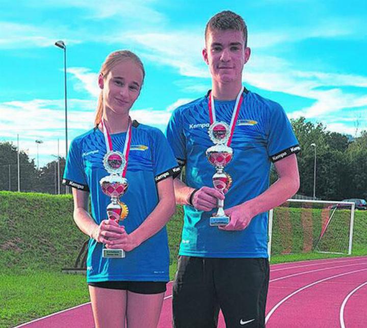 Lanea Ernst und Micha Stritt sind die Schnellsten