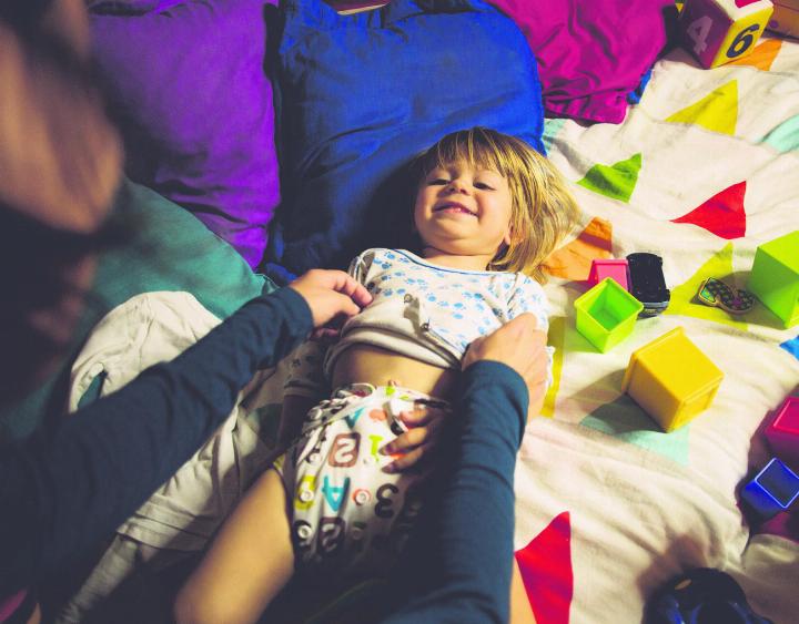 Die Ersatzwindel im Kindsgi-Täschli?